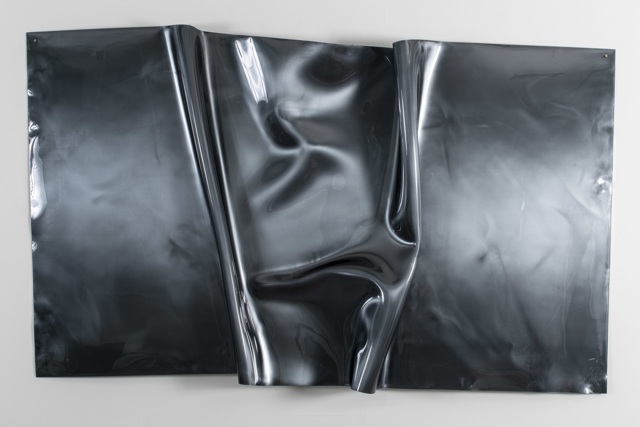 Large Liquid Pewter Rectangle Surface Fetish - Anya Pesce