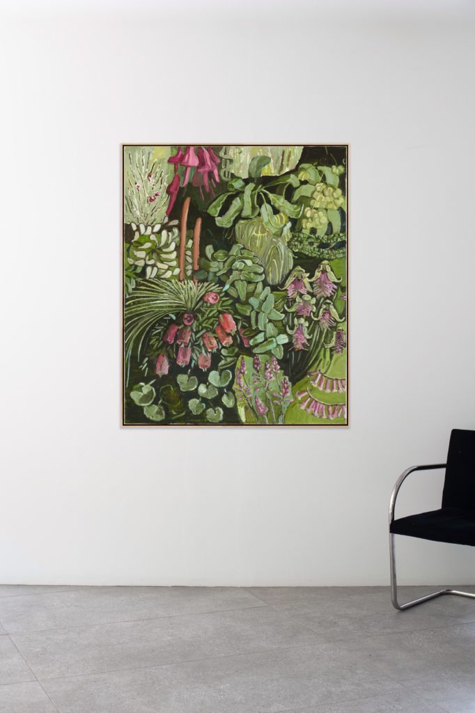 A bush collage with bearded orchids - Jane Guthleben