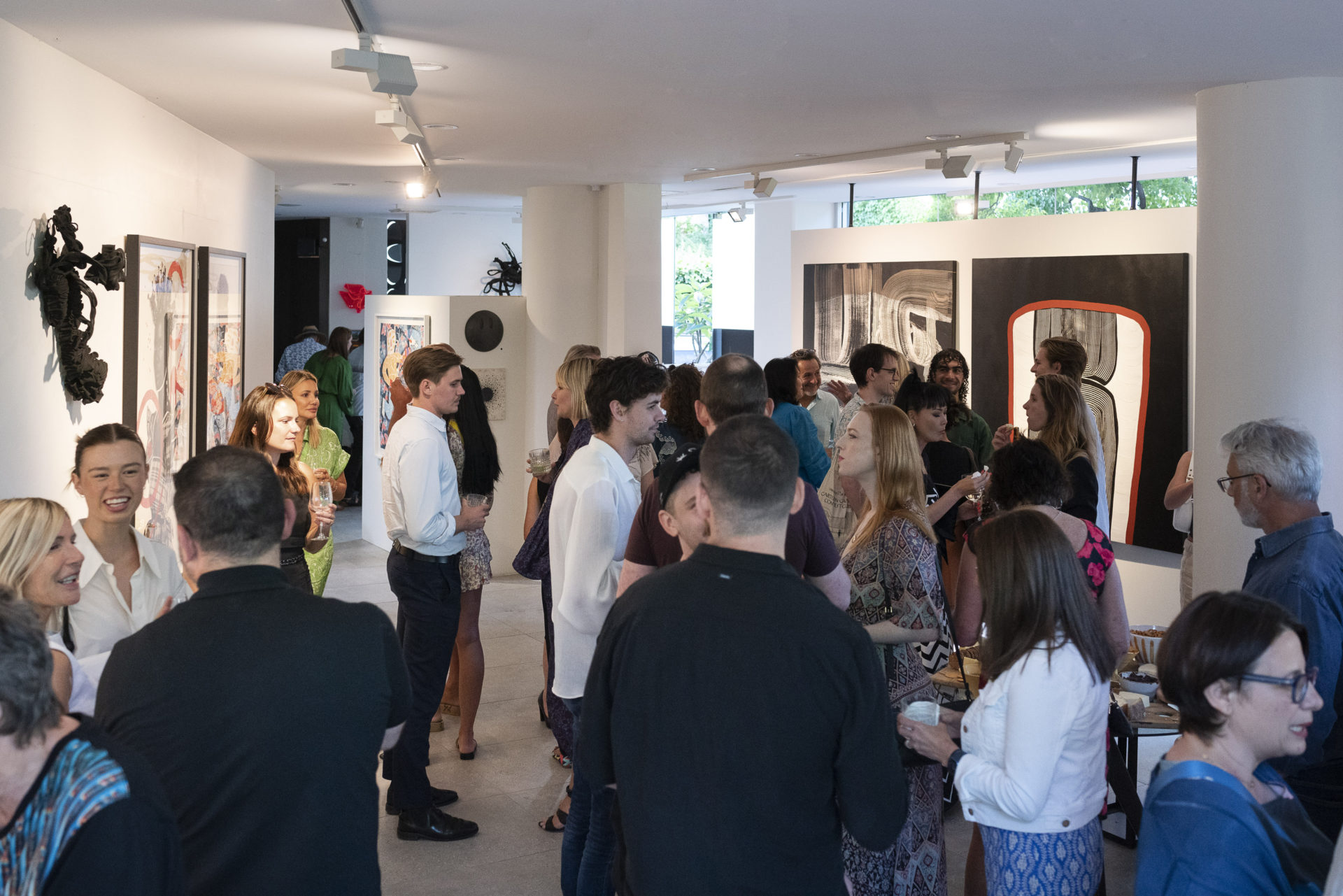 10 Year Anniversary Group Show - Middle Wall - .M Contemporary